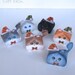 Christmas Cat Gift Box - 6 Favor Box - Etsy