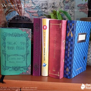 Printable Wizard Book Cover 5 Textbook Cover - Etsy