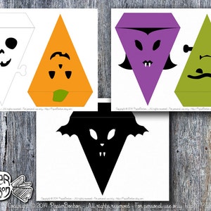 Halloween Banner, Funny Monsters Bunting for Halloween Party, Instant ...