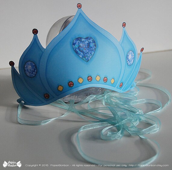 Crown Printable Frozen Blue Disney Frozen Elsa Tiara Walmart.com