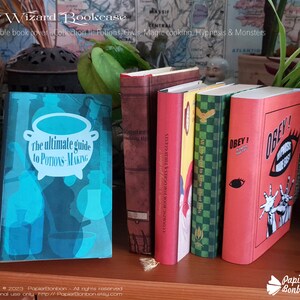 Printable Wizard Book Covers 5 Textbook Cover - Etsy