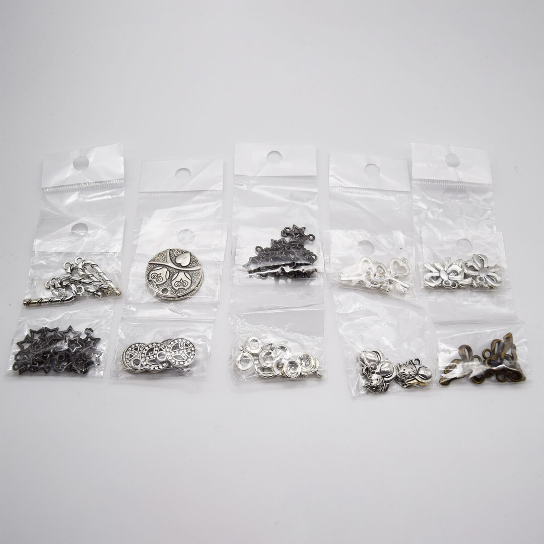 Jewellery Making Mystery Pack Various Sizes Random Charms Findings Job ...