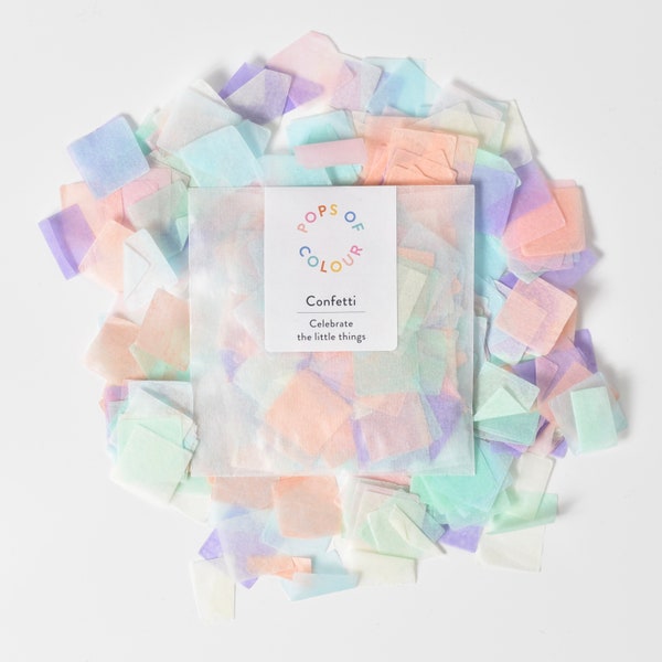 Pastel Confetti - Etsy