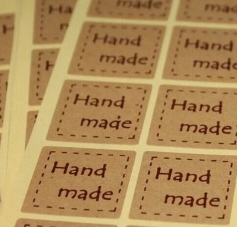 500 Custom Personalized Stickers Labels, Packaging Sticker, Transparent ...