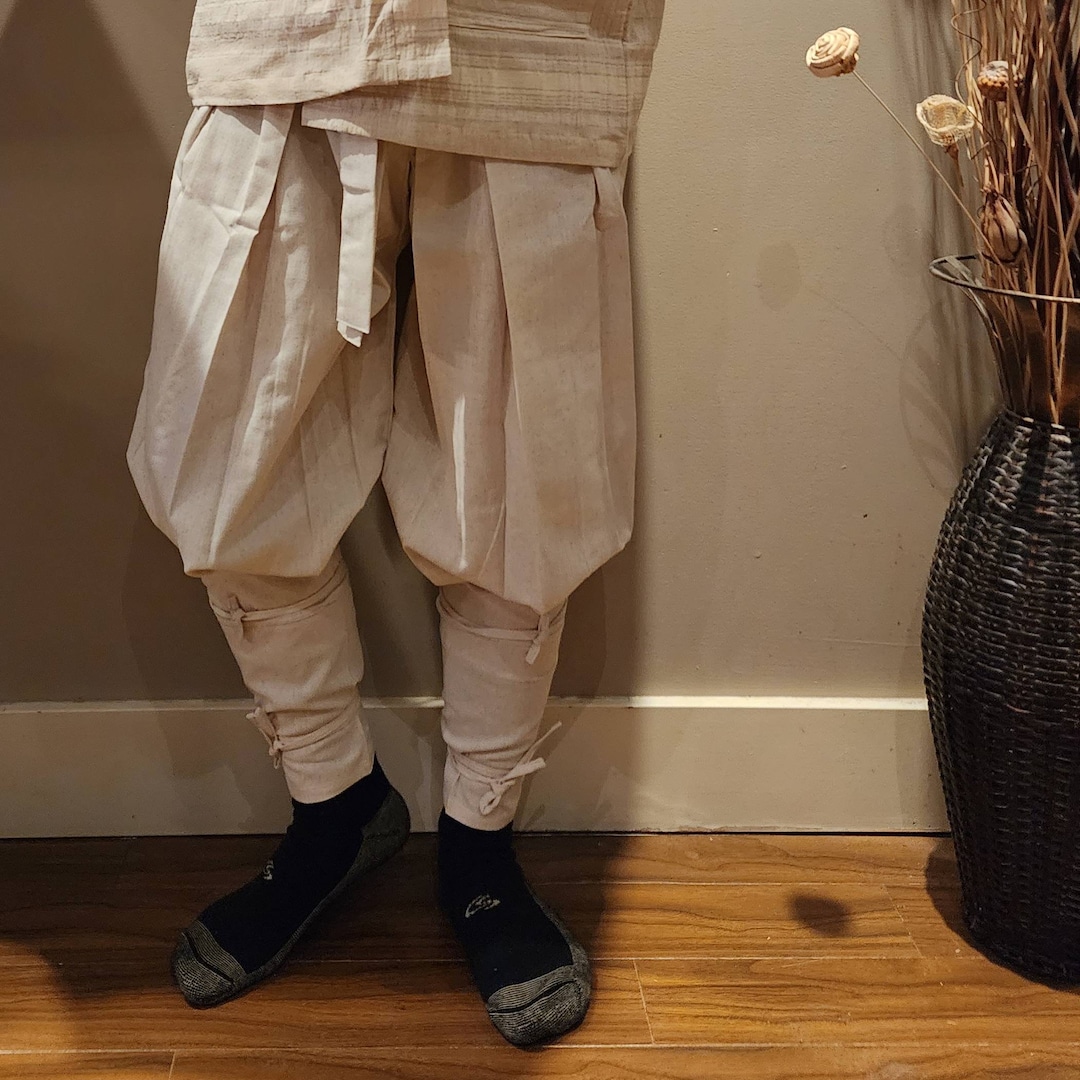 Natural Tattsuke Bakama, Linen Samurai Pants - Etsy