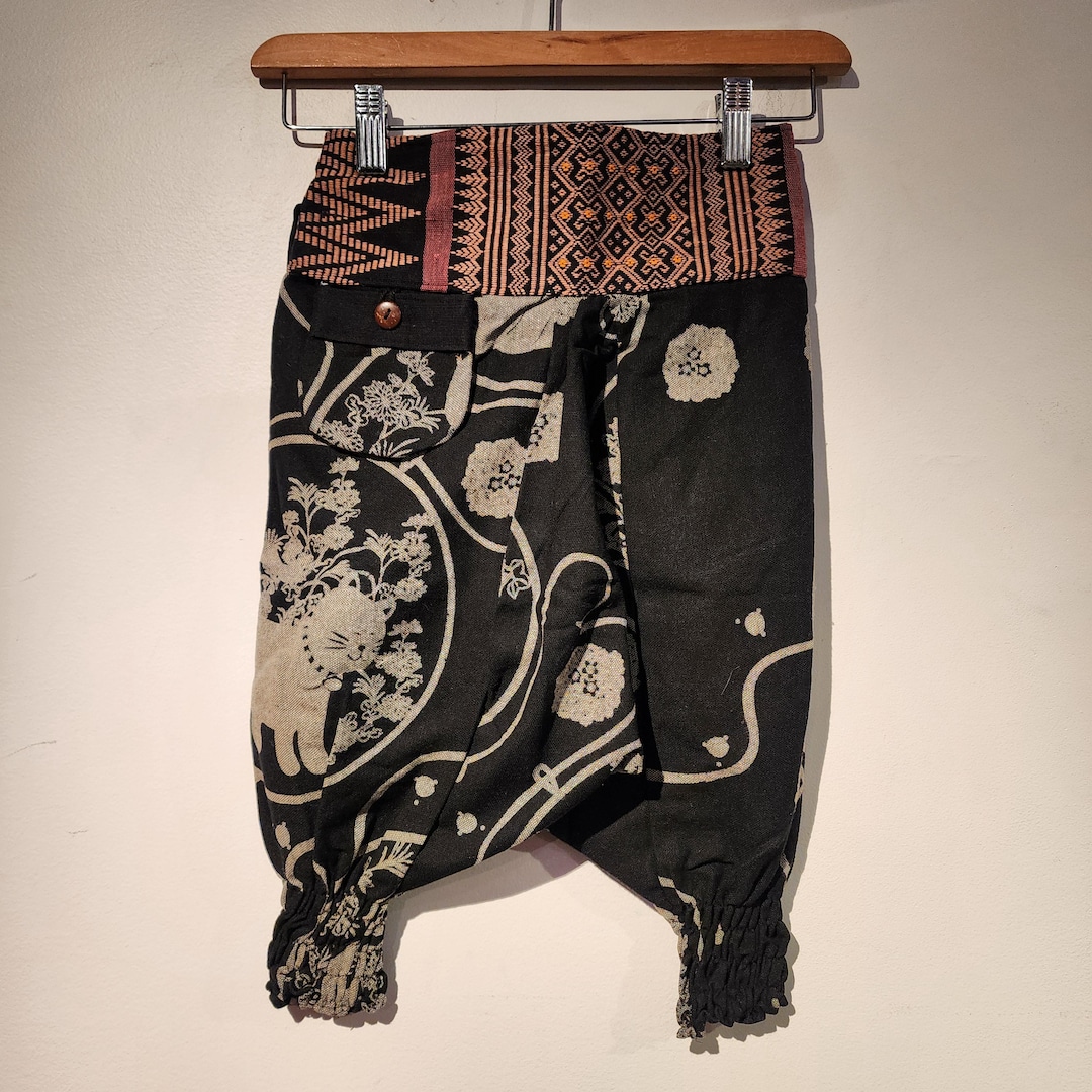 Kids Ninja Pants Neko Cat L 20inches - Etsy