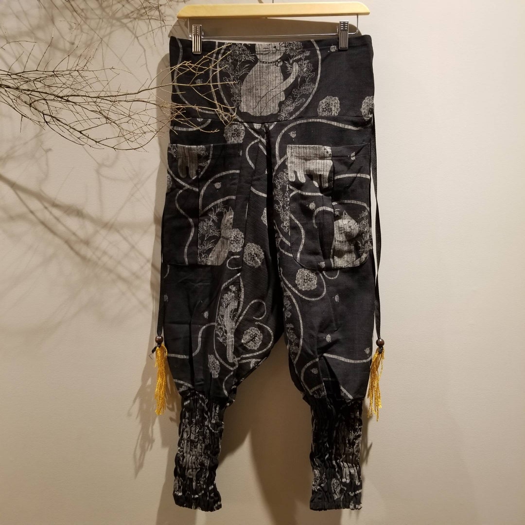 Neko Cat Ninja Pants - Etsy
