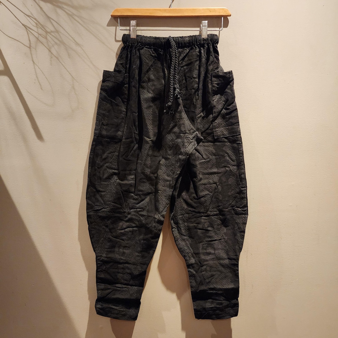 Black Shinobi Tapered Ninja Pants - Etsy