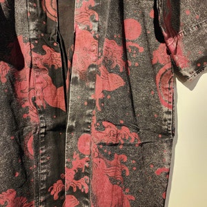 Stonewash Red Bunny Kamon Noragi - Etsy