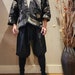 Black Tattsuke Bakama, Linen Samurai Pants - Etsy