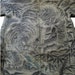 Antique Edo Period Sumi-e Bamboo and Tiger Painting Hikeshi Sashiko ...