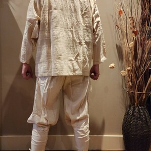 Natural Tattsuke Bakama, Linen Samurai Pants - Etsy