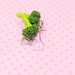 Broccoli Earrings - Miniature Food Jewelry - Inedible Jewelry ...
