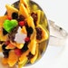 Cheese Nachos Supreme Ring - Miniature Food Jewelry - Fake Food Ring ...