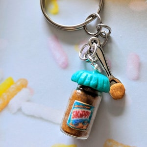 BFF Peanut Butter and Fluff/jelly Keychains, Miniature Food Jewelry ...