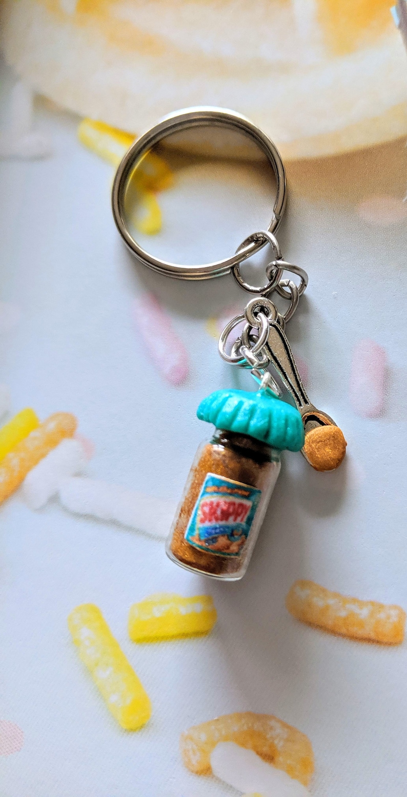 BFF Peanut Butter and Fluff/jelly Keychains Miniature Food - Etsy