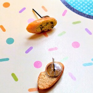 Garlic Bread Stud Earrings Miniature Food Jewelry Italian - Etsy