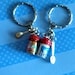 BFF Peanut Butter and Fluff/jelly Keychains, Miniature Food Jewelry ...