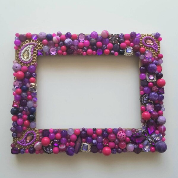 Jeweled Frame - Etsy