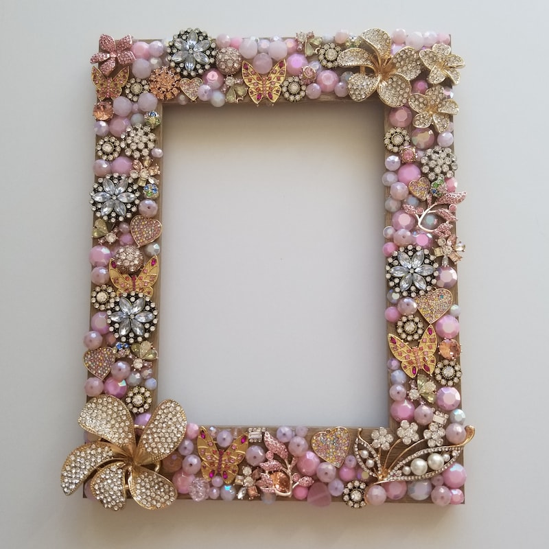 Rhinestone Frames - Etsy