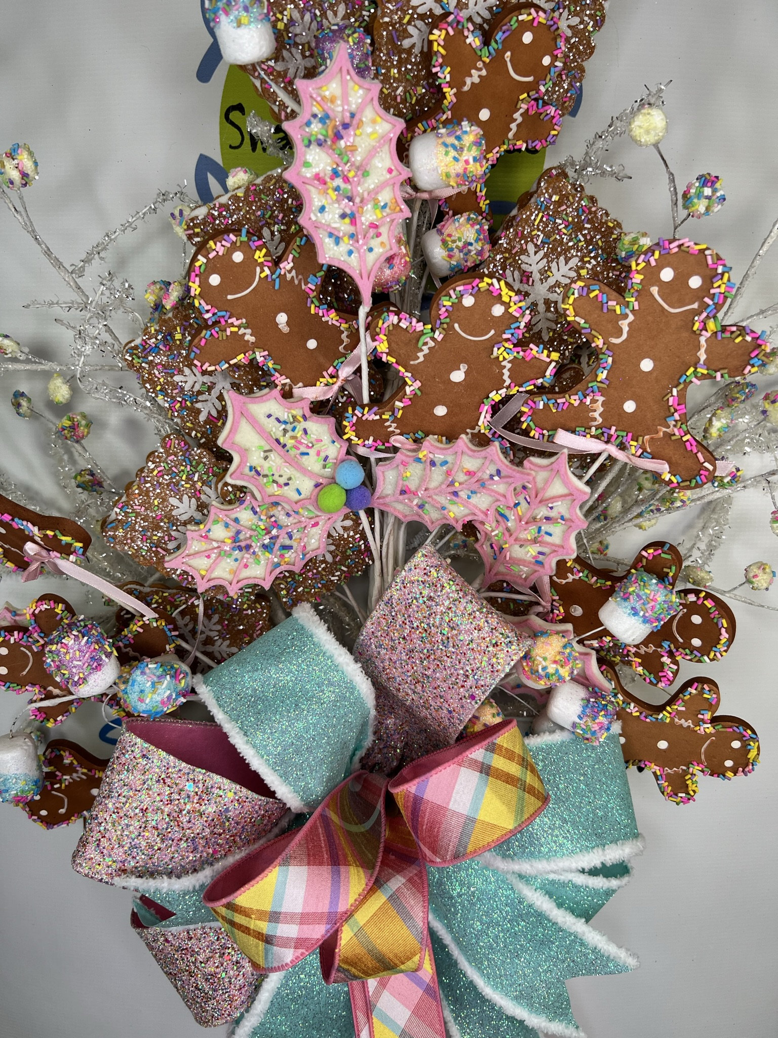 Gingerbread Christmas Tree Topper Christmas Decor - Etsy