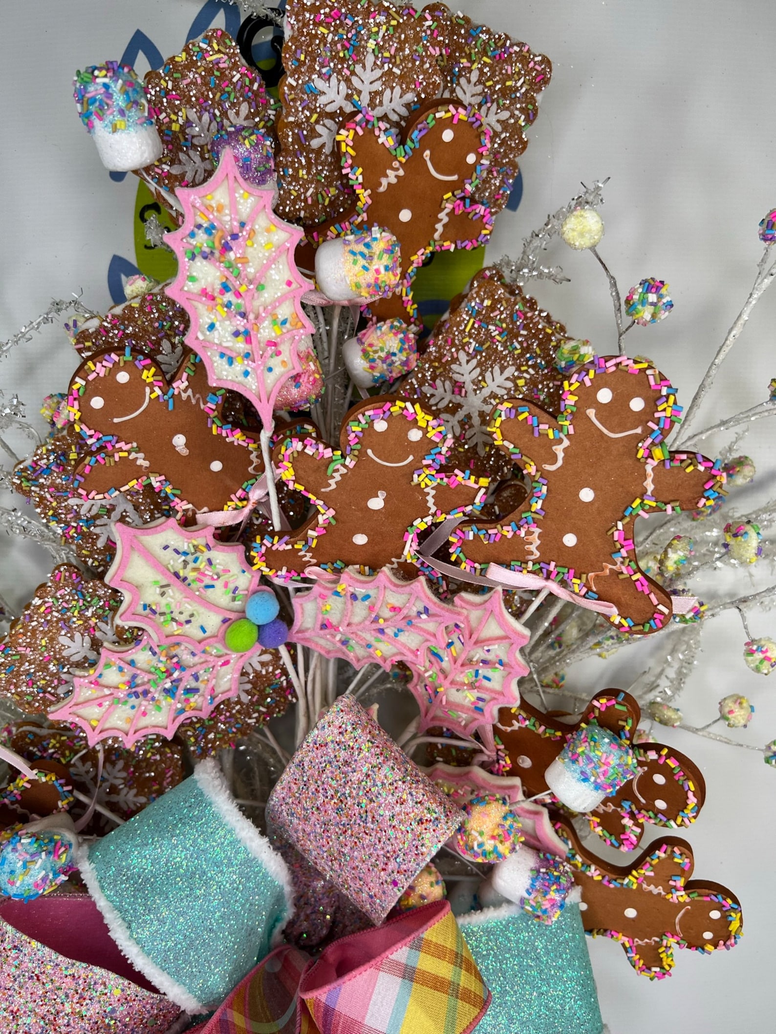 Gingerbread Christmas Tree Topper Christmas Decor - Etsy
