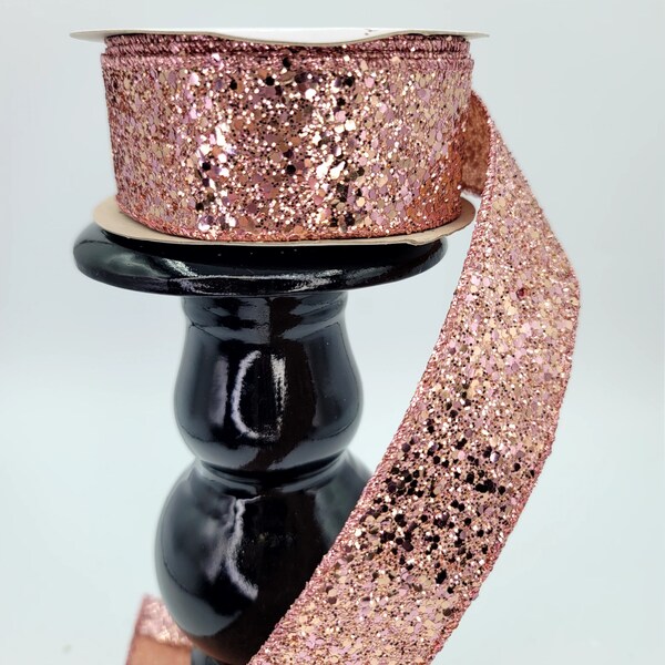 Rose Gold Ribbon - Etsy