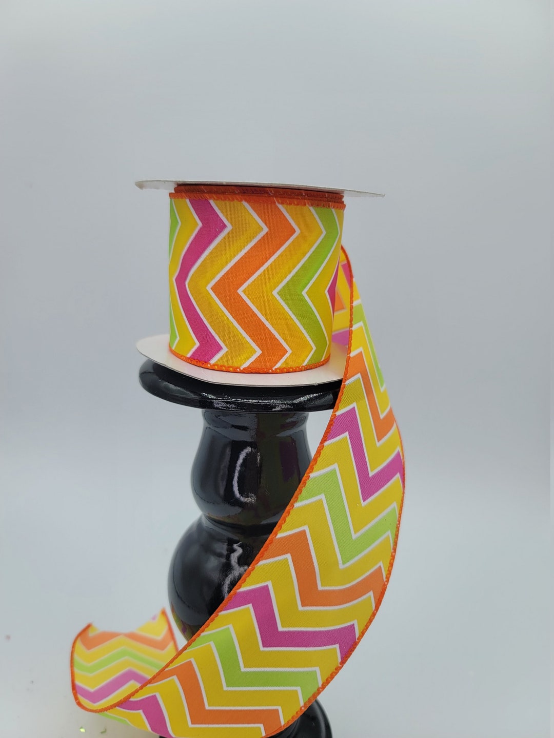 Spring Wired Ribbon, Diagonal Ribbon, Craft Decor, Wreath Enhancement ...