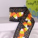 Candy Corn Wired Ribbon, Halloween Candy Corn Ribbon, Yellow Orange ...