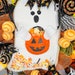 Halloween Candy Corn Ghost Wreath Ghost Decor Whimsical - Etsy