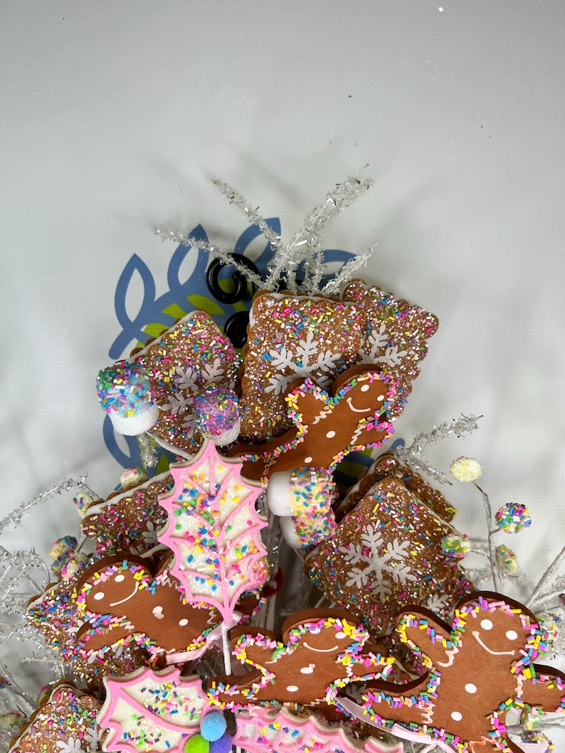 Gingerbread Christmas Tree Topper Christmas Decor - Etsy