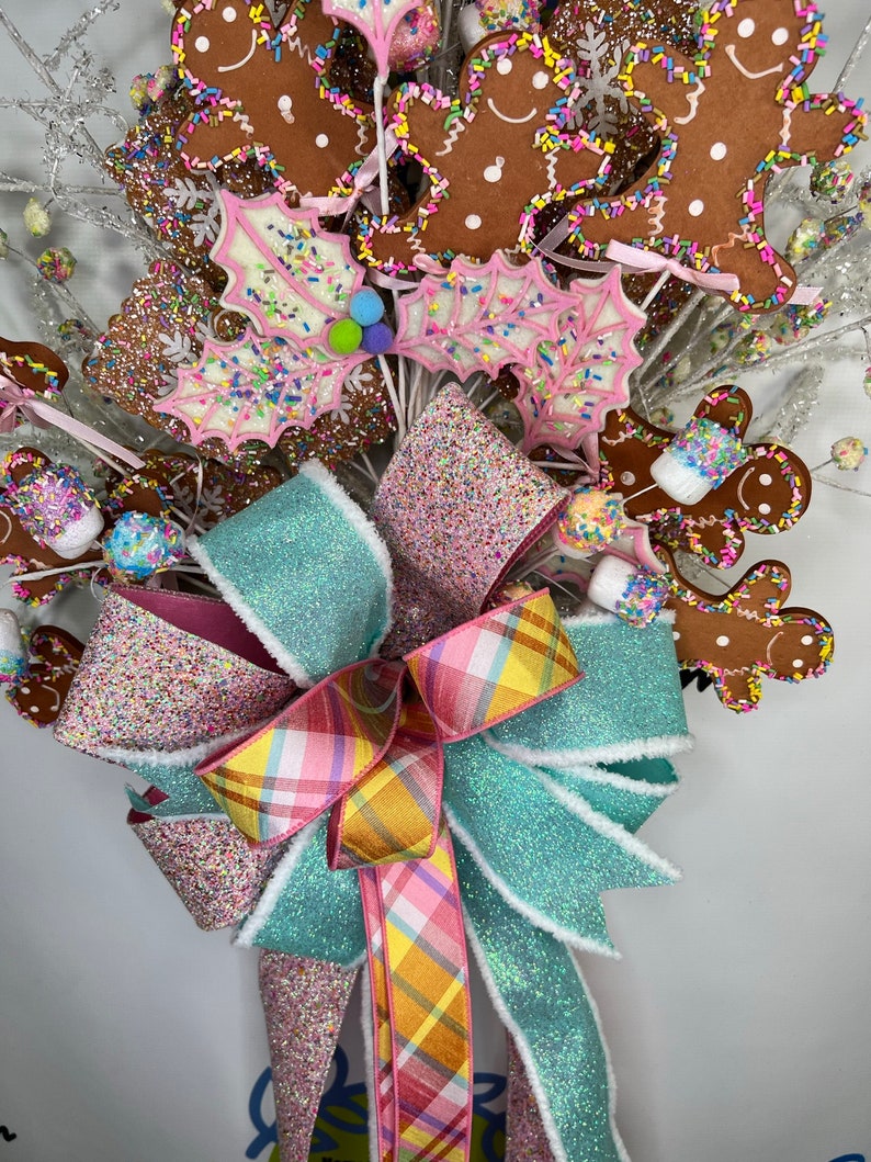 Gingerbread Christmas Tree Topper Christmas Decor - Etsy