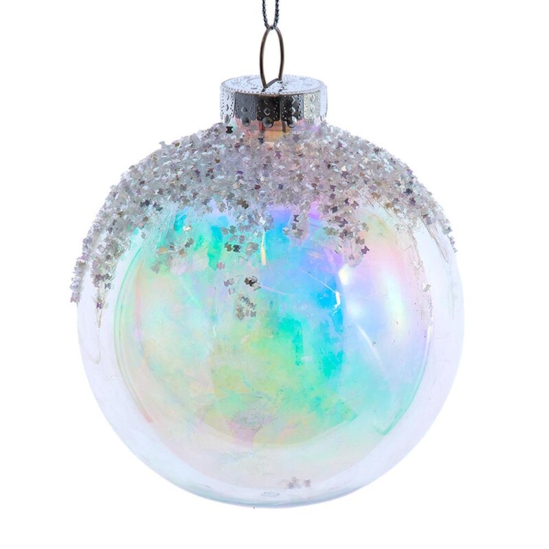 Glitter Ball Ornaments - Etsy