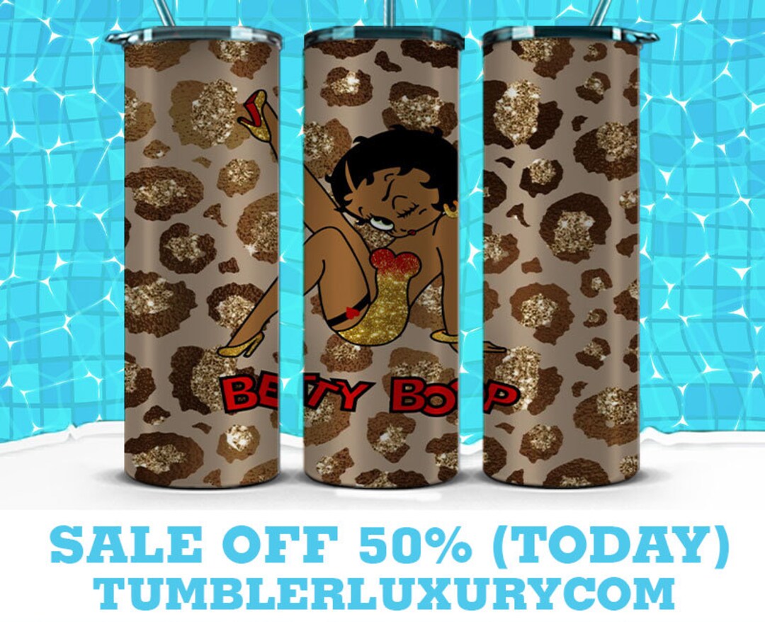 Betty Boop Skinny Tumbler Wrap Betty Boop Tumblers Betty - Etsy