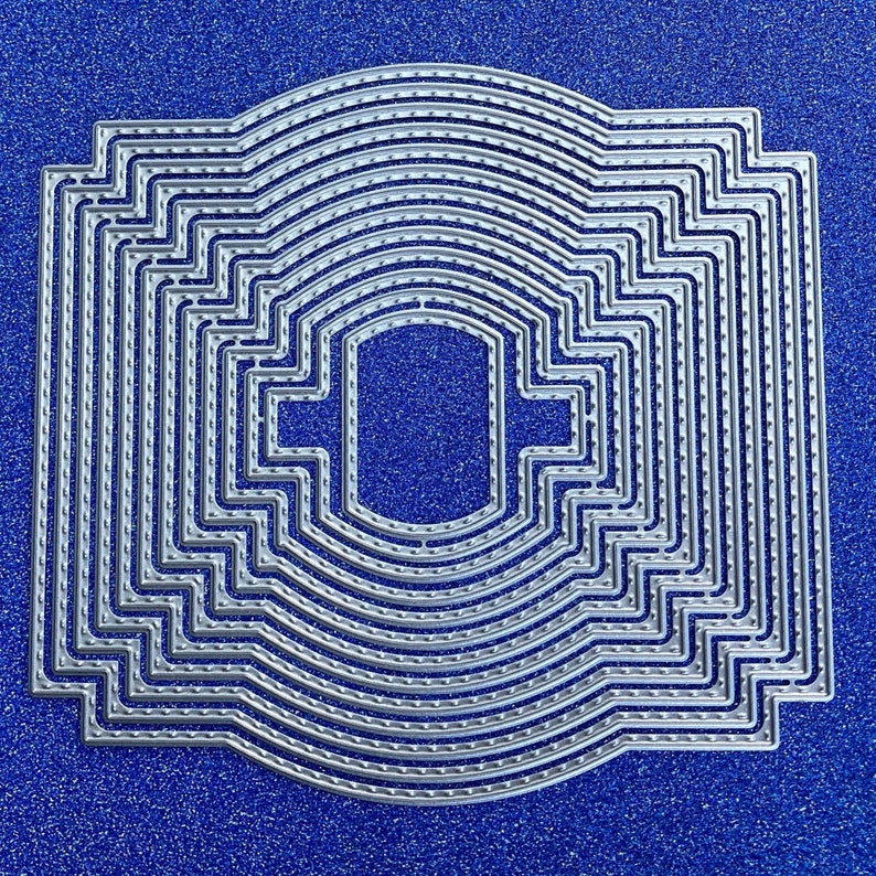 NEW Craft-house ‘nesting Stitch Edge Decorative Frames’ 13pcs Essential Cutting Dies - Etsy