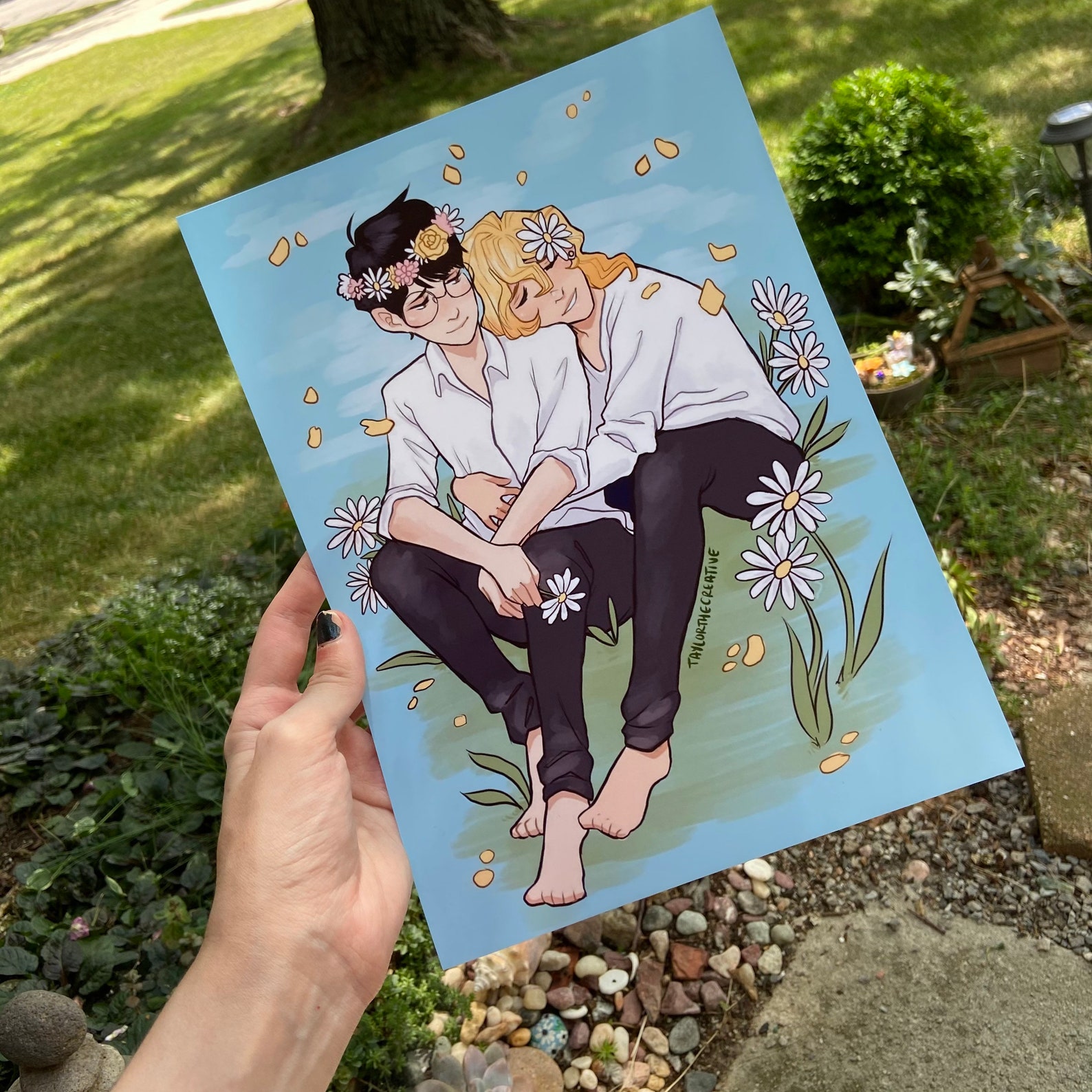 Doukyusei / Classmates Kusakabe and Sajou - Print - Etsy UK