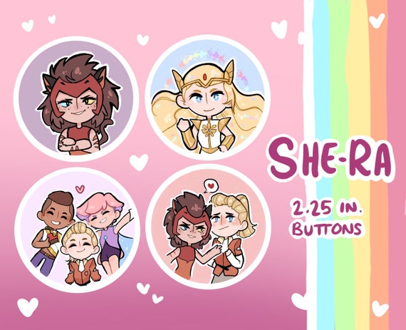 Shera 2.25 Button/badges - Etsy