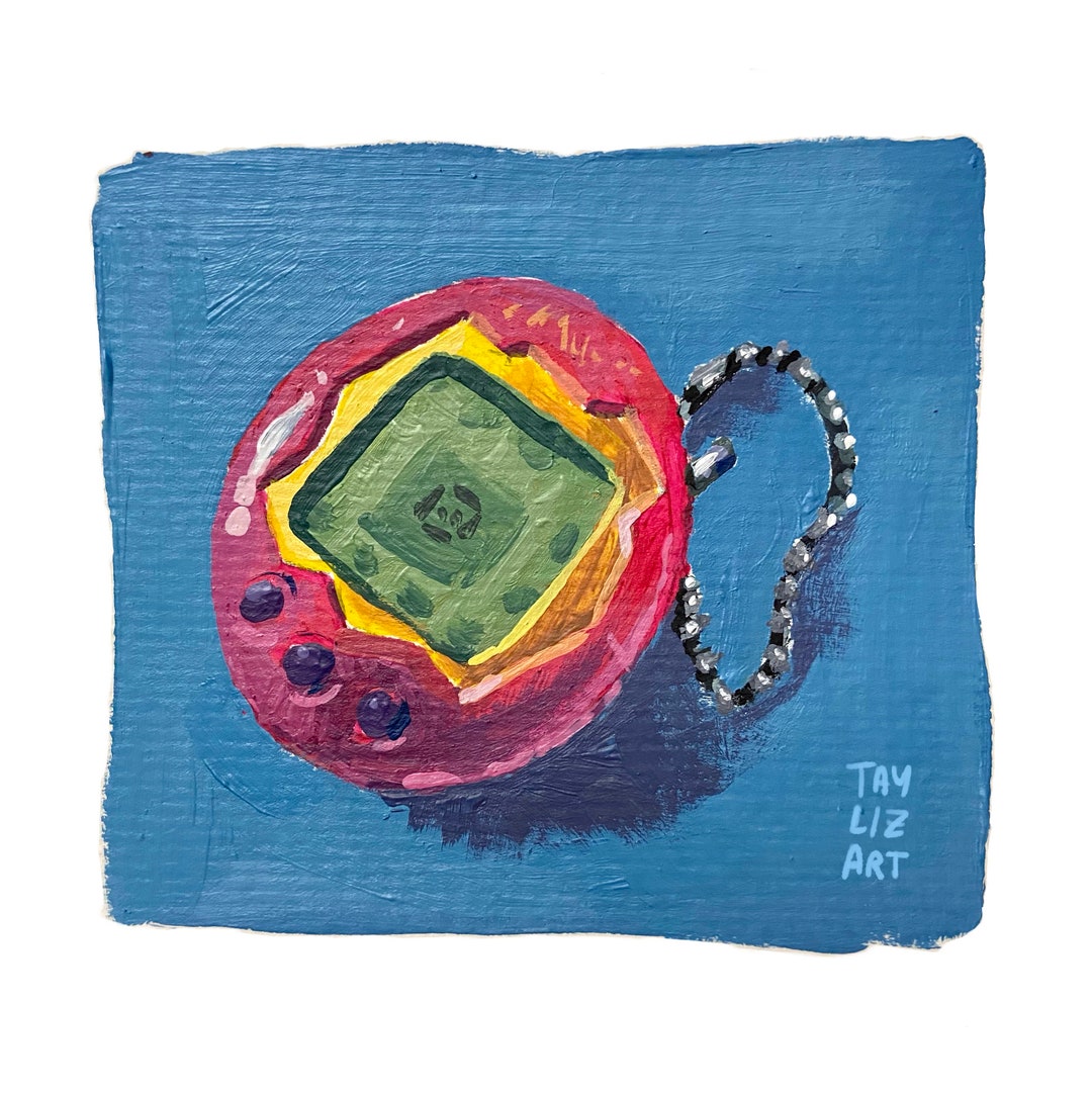 Tamagotchi 7” X 7” Square Print - Etsy