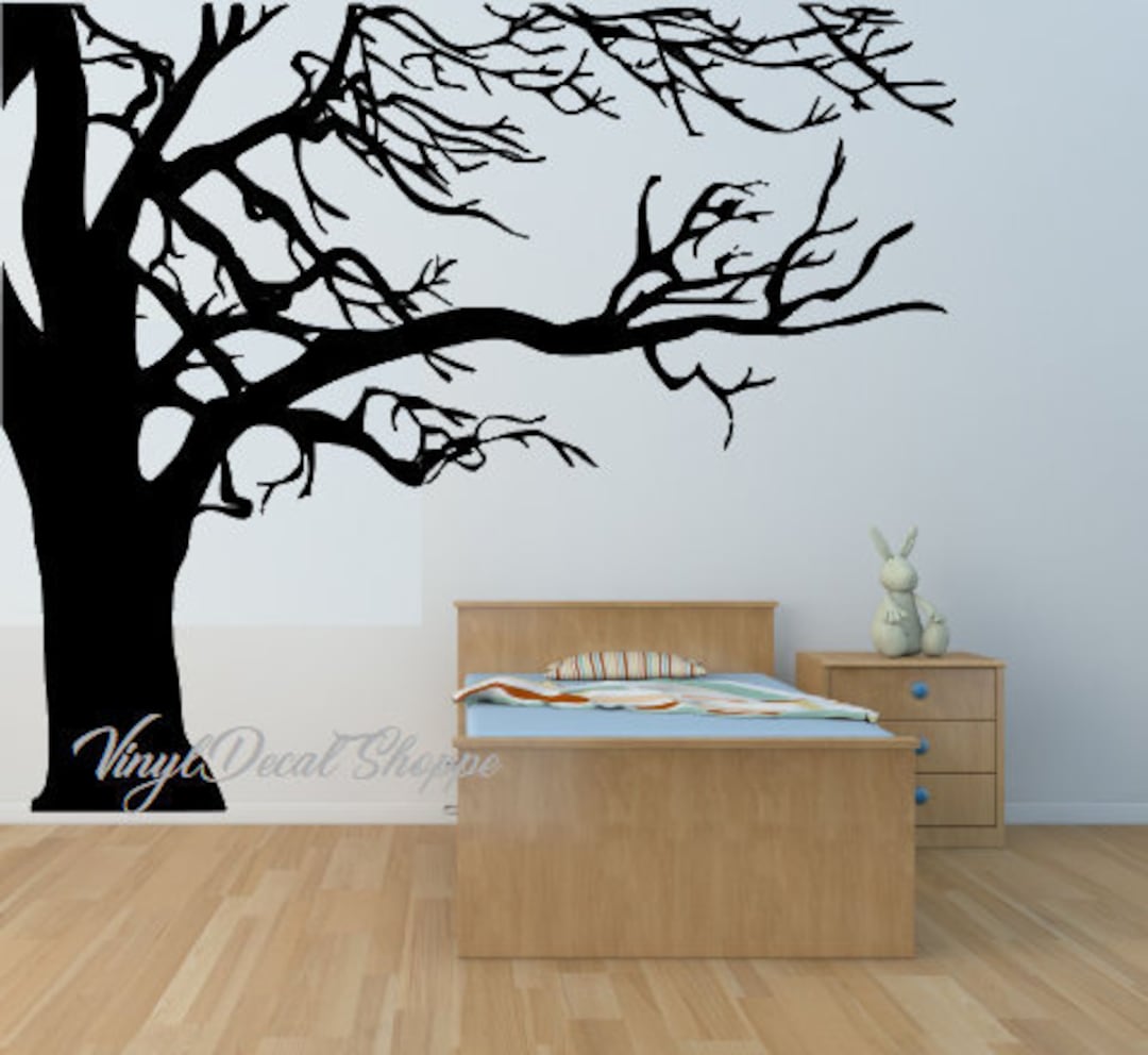 Tree Wall Decal Nature Decal Large Wall Decal Large Wall - Etsy