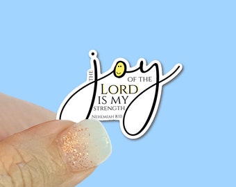 The Joy of the Lord is My Strength Calligraphy - Etsy