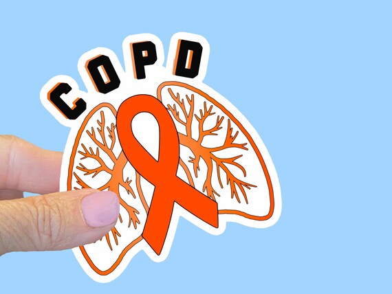 COPD Vinyl Waterproof Sticker - Etsy