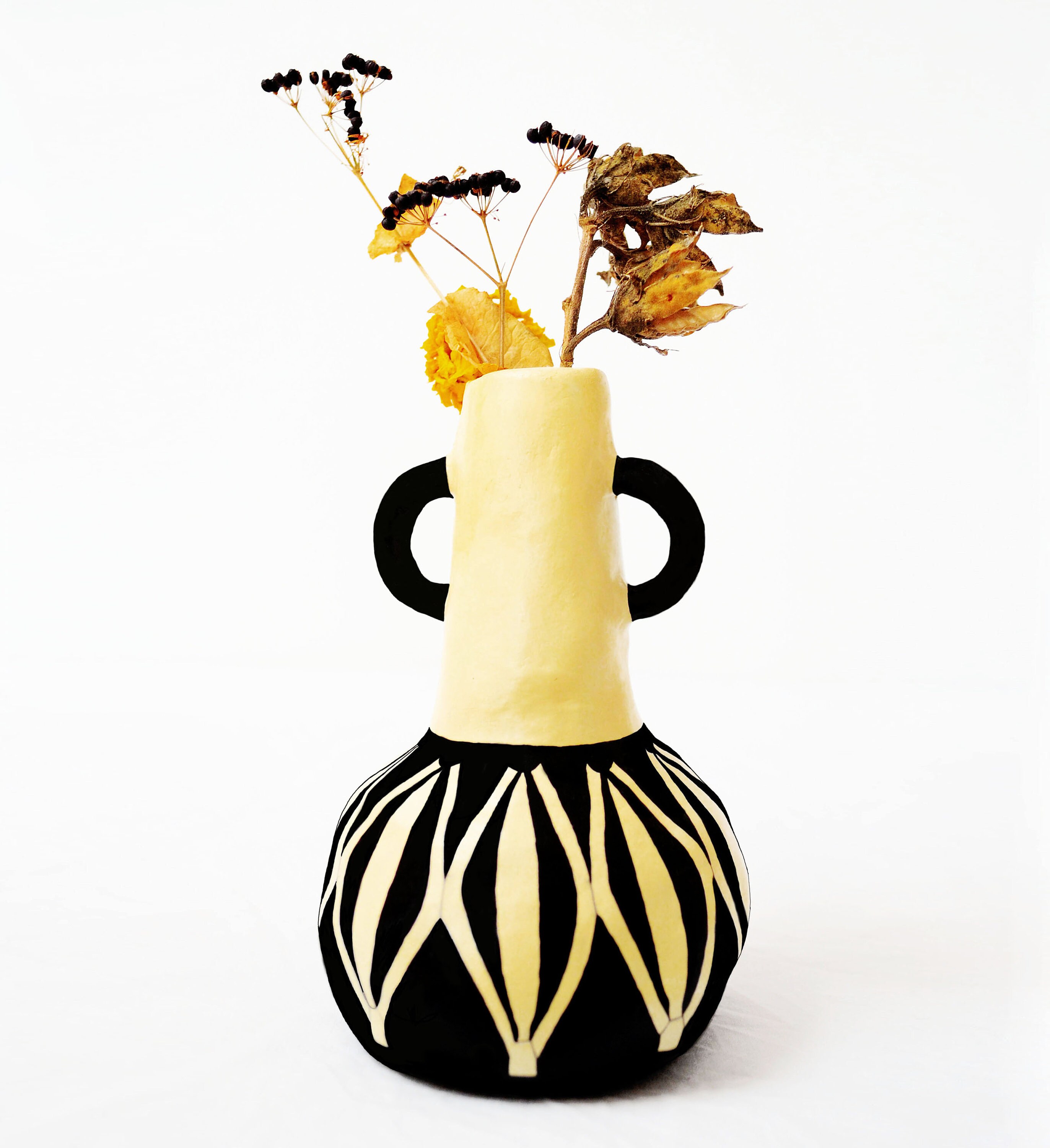 Illustrative Ceramic Pieces,faces Vase,flower Pot,handmade Ceramics ...