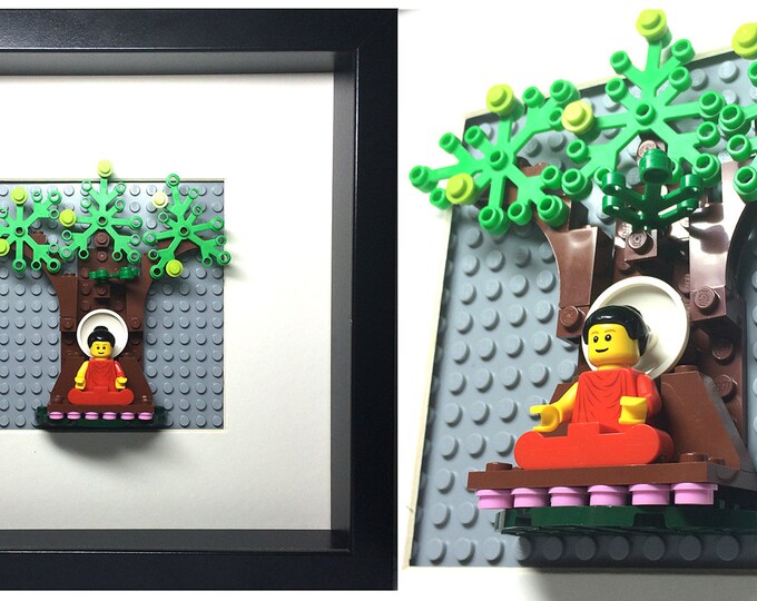 Lego Buddha Meditating Under the Bodhi Tree - Etsy