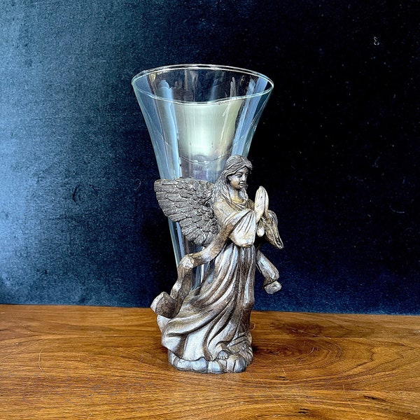 Cone Shaped Glass Vase - Etsy