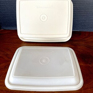 1970's Tupperware Freeze N Save Ice Cream Keeper, 1254, Beige Bottom ...