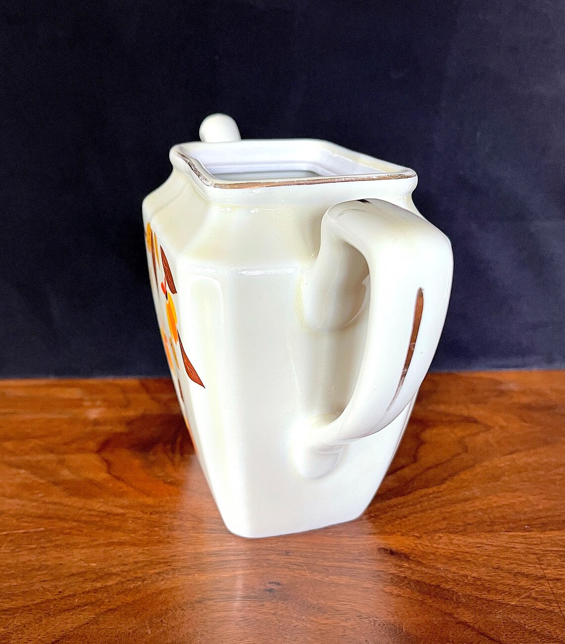 1930's Hall's Autumn Leaf Newport Teapot No Lid - Etsy