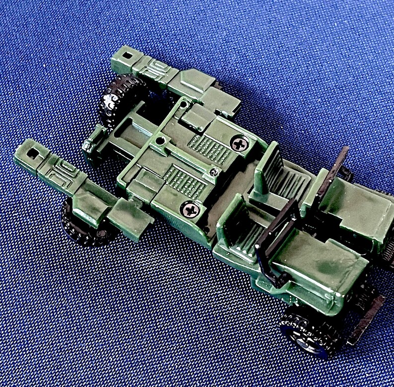 1980's Transformers, Mini, Jeep and G1 Scavenger Neon Green Convert to ...