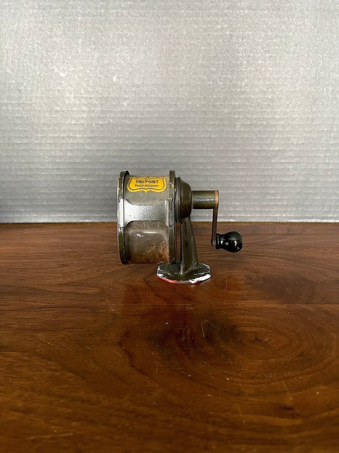 1921 TRU POINT Pencil Sharpener, Schoolhouse Version, Celluloid ...