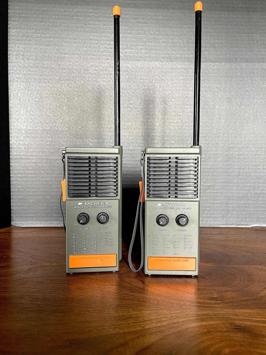 1992 Archer Space Patrol 2 Way Radio Walkie Talkies Morse - Etsy