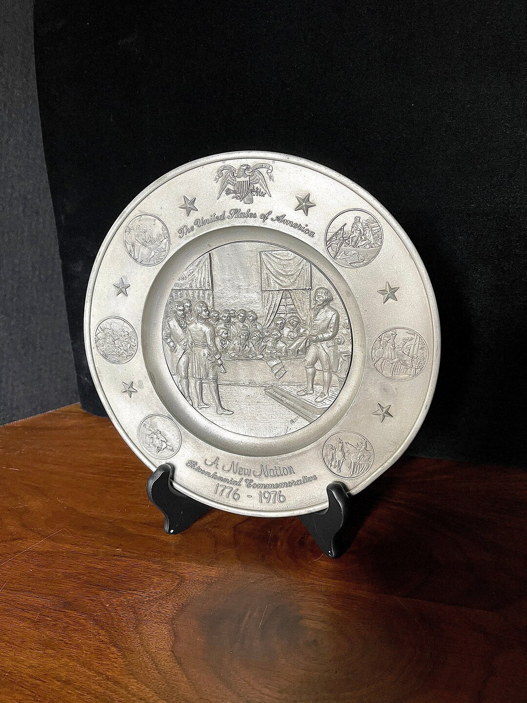 1976 a New Nation Bicentennial Commemorative - Etsy